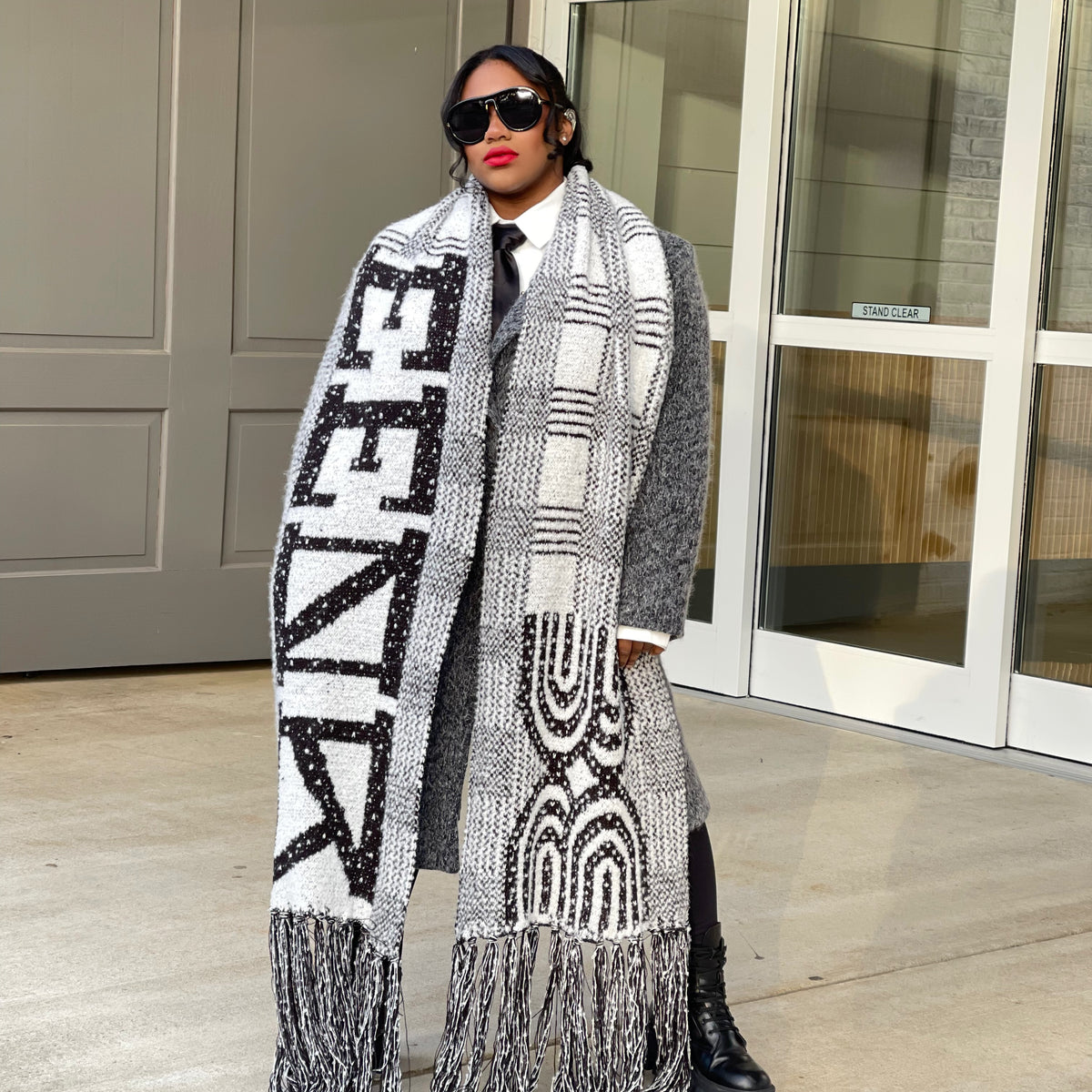 The Ultimate Scarf – GOLD x TEAL